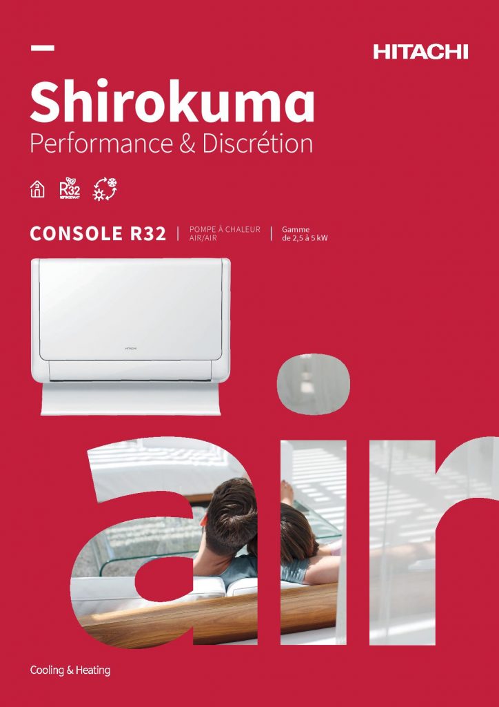 HITACHI Console Shirokuma - Nature et Feu